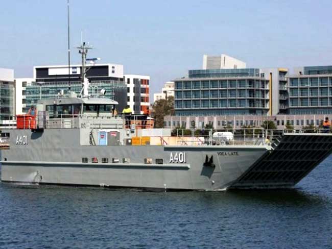 New landing craft for HMAF | Matangi Tonga