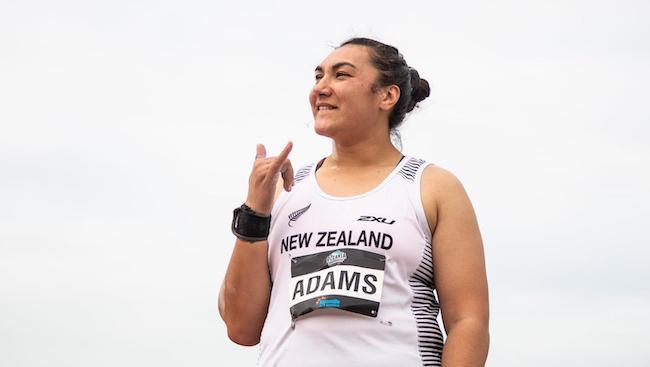 Lisa Adams wins gold for New Zealand | Matangi Tonga