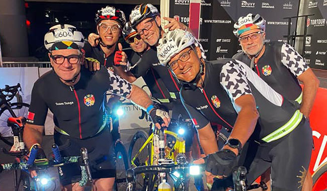 Team Kingdom of Tonga entered Tortour Ultra cycling race | Matangi Tonga