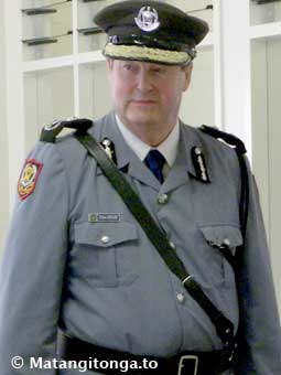 Chris Kelley becomes Tonga's first Police Commissioner | Matangi Tonga