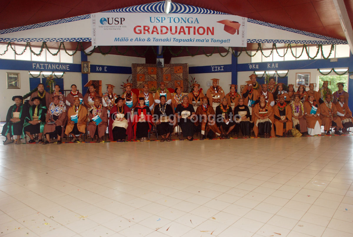 USP celebrates first graduation ceremony in Tonga | Matangi Tonga