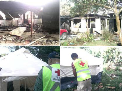Fire guts Ma'ufanga home | Matangi Tonga