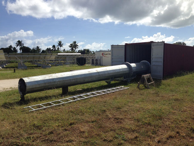 Wind-turbine project to start operation in May | Matangi Tonga