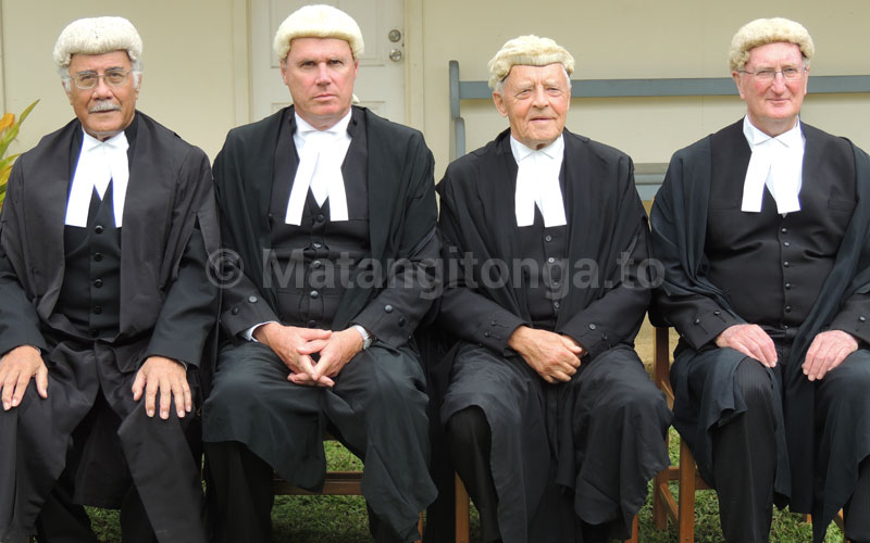 Last session for Justice Salmon | Matangi Tonga