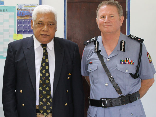 New Police Commissioner Caldwell starts | Matangi Tonga