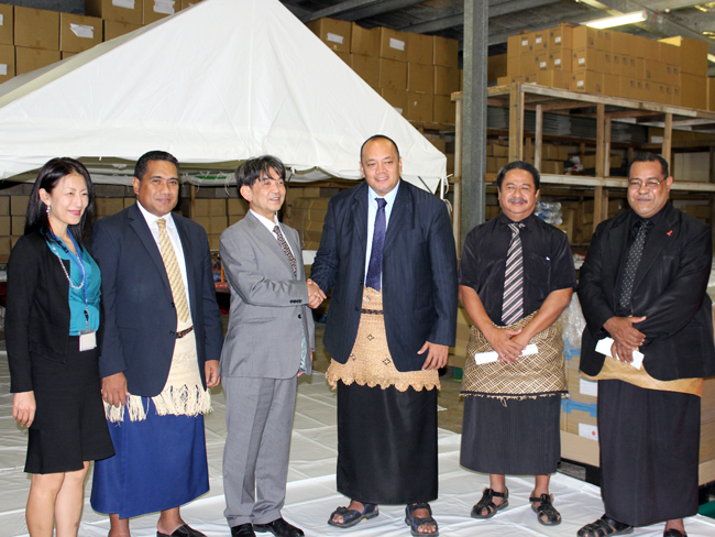 Japan donates $3.6m equipment in disaster response | Matangi Tonga