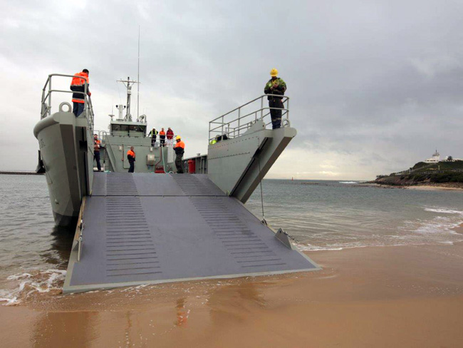 New $8M navy landing craft for HMAF | Matangi Tonga