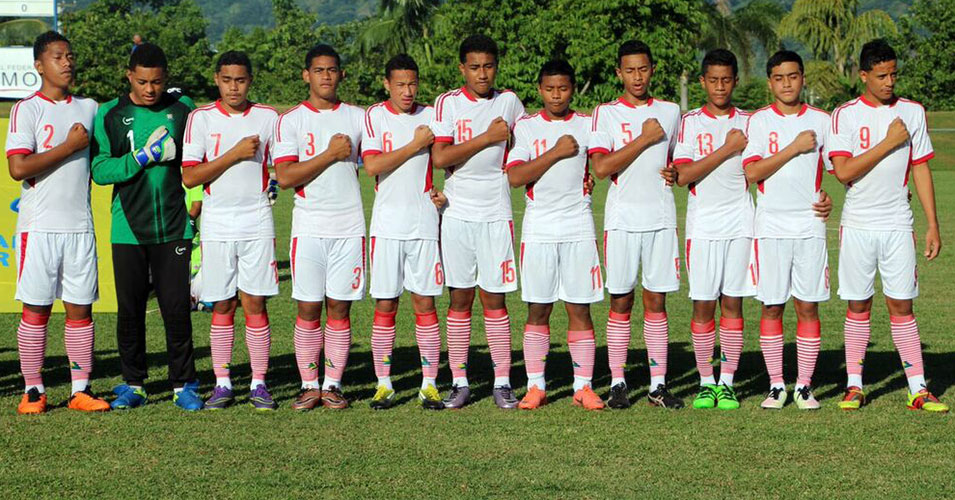 Tonga U17 get winning finish at OFC Tournament | Matangi Tonga