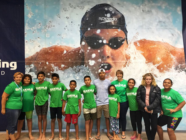 Young Tongan swimmers train in NZ | Matangi Tonga