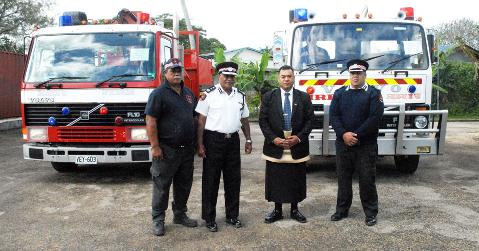 New fire trucks for Tonga | Matangi Tonga