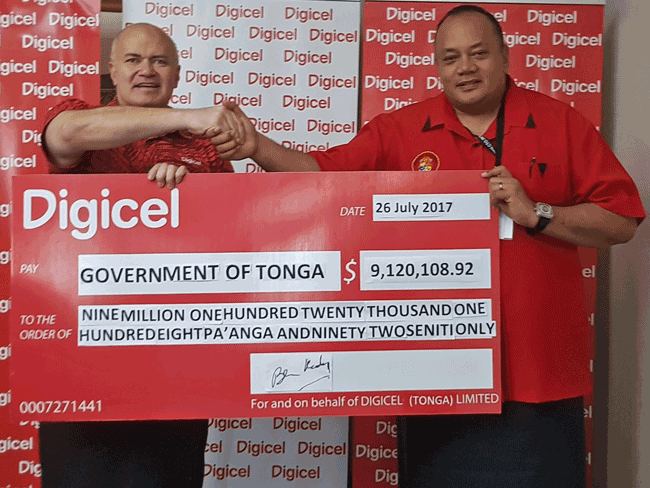 Digicel Tonga buys shares in Tonga Cable | Matangi Tonga
