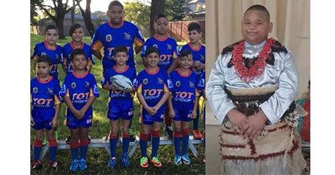 7-year-old “gentle giant” loves playing footy | Matangi Tonga