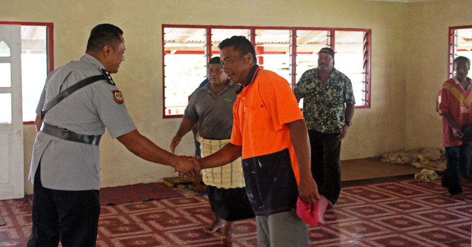 Police Taskforce for safety reassurance | Matangi Tonga