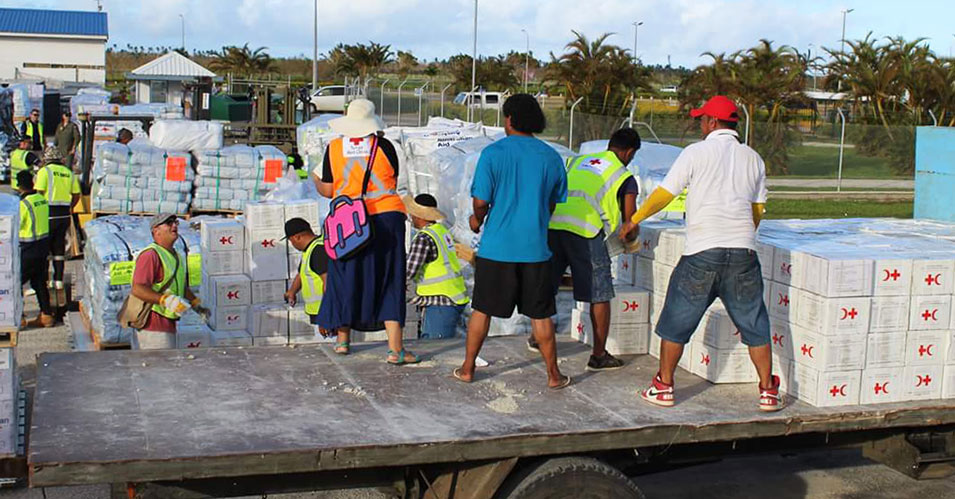 Shipping company supports Tonga Red Cross | Matangitonga