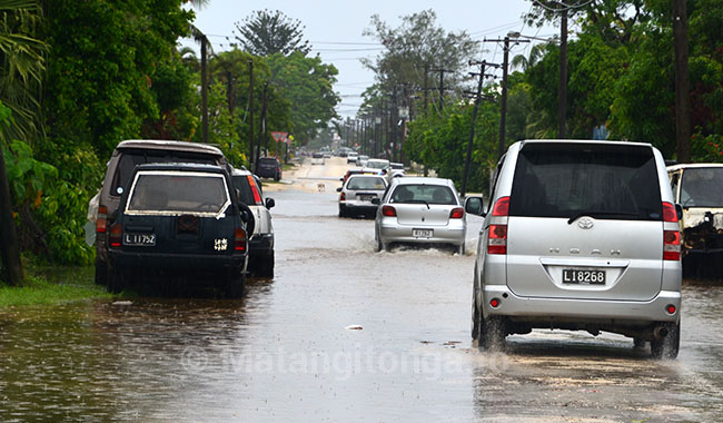 Heavy Downpour on Tongatapu | Matangi Tonga