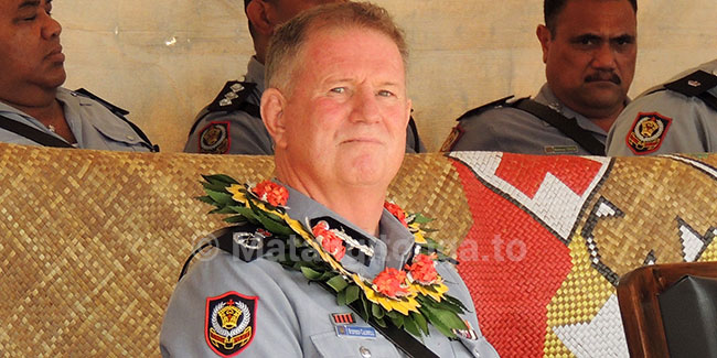 Police Commissioner’s contract extended | Matangi Tonga