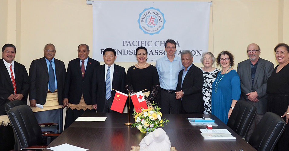 Pacific China Association President visits Tonga | Matangi Tonga