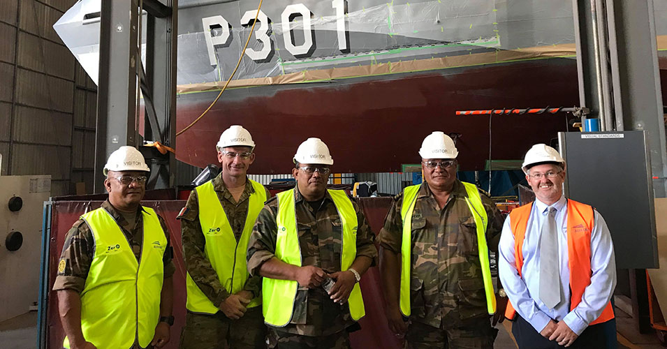 New larger patrol boat for HMAF | Matangi Tonga