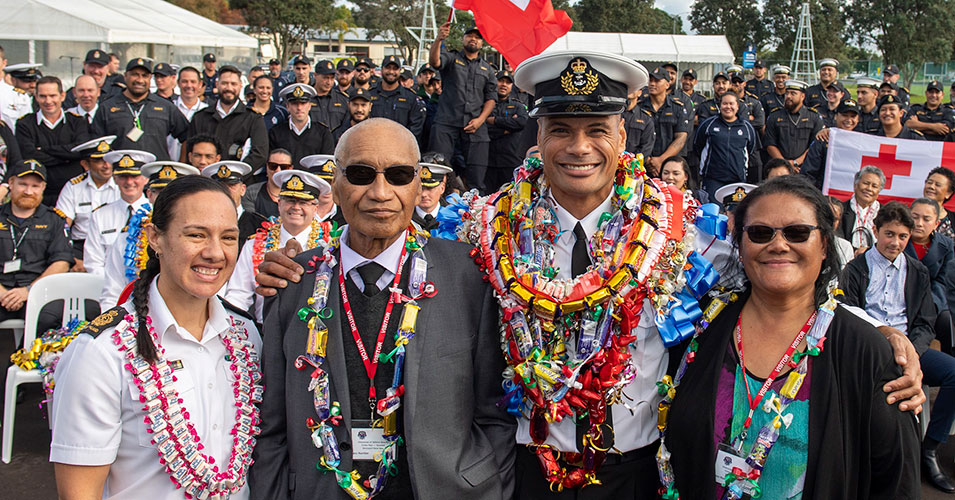 RNZN’s First Tongan Warrant Officer attends celebrations | Matangi Tonga