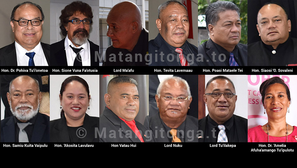 Tonga’s new Cabinet | Matangitonga