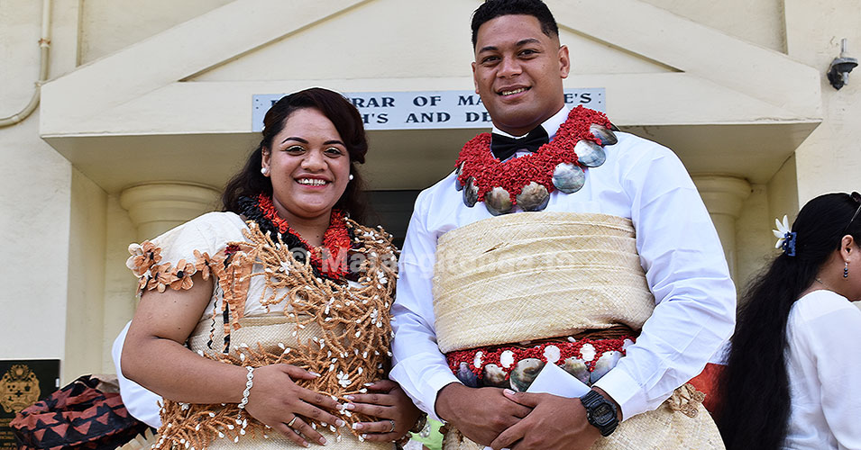 Couples wed before Christmas | Matangi Tonga