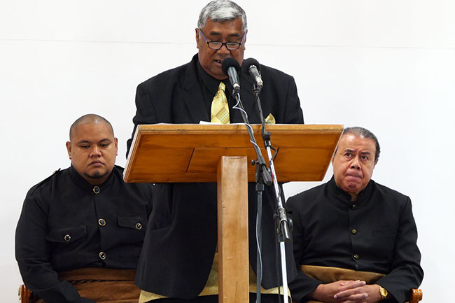 Parliament remembers former Speaker, the late Lord Lasike | Matangi Tonga
