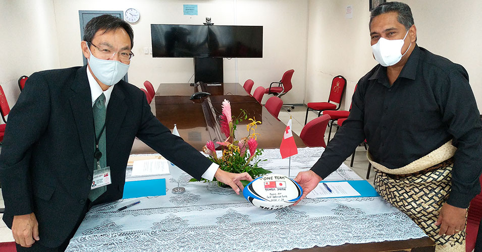 Tonga receives relief goods from Japan | Matangi Tonga