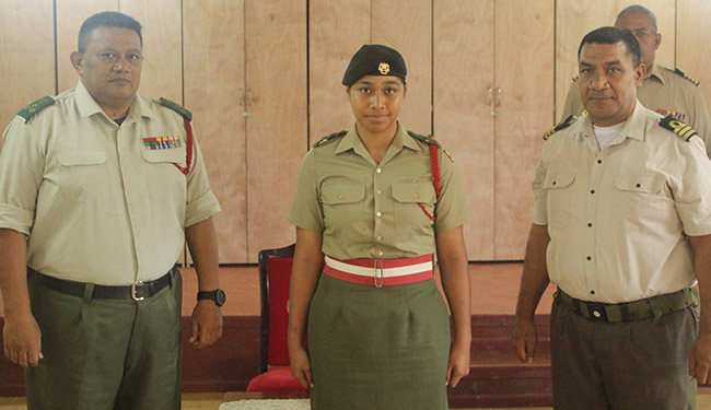 Young graduates commissioned as Officers for HMAF | Matangi Tonga