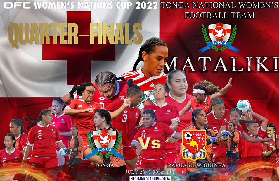 Tonga advances to OFC Women’s Cup quarter-finals | Matangi Tonga