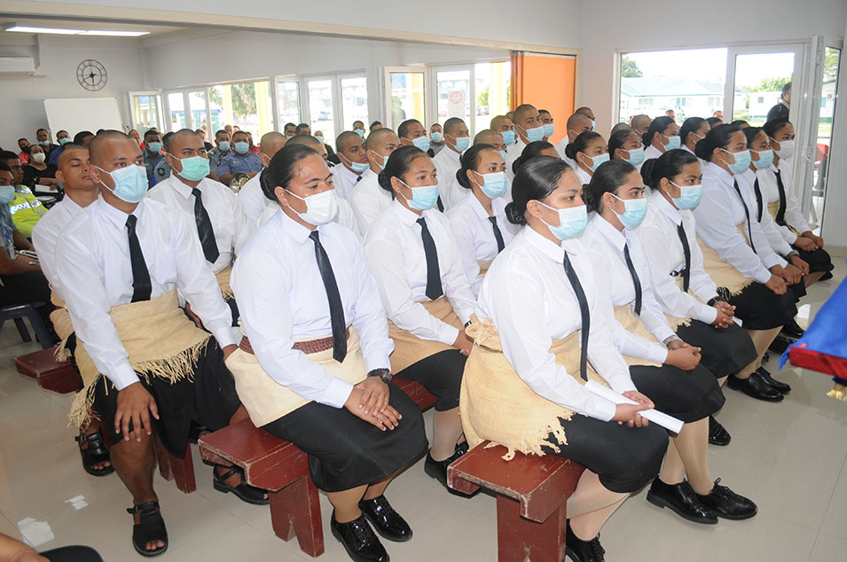 New recruits told “Policing is not easy” | Matangi Tonga