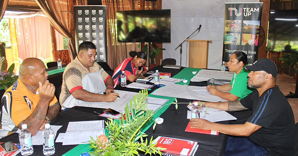 Rugby League clubs in sport administration course | Matangi Tonga