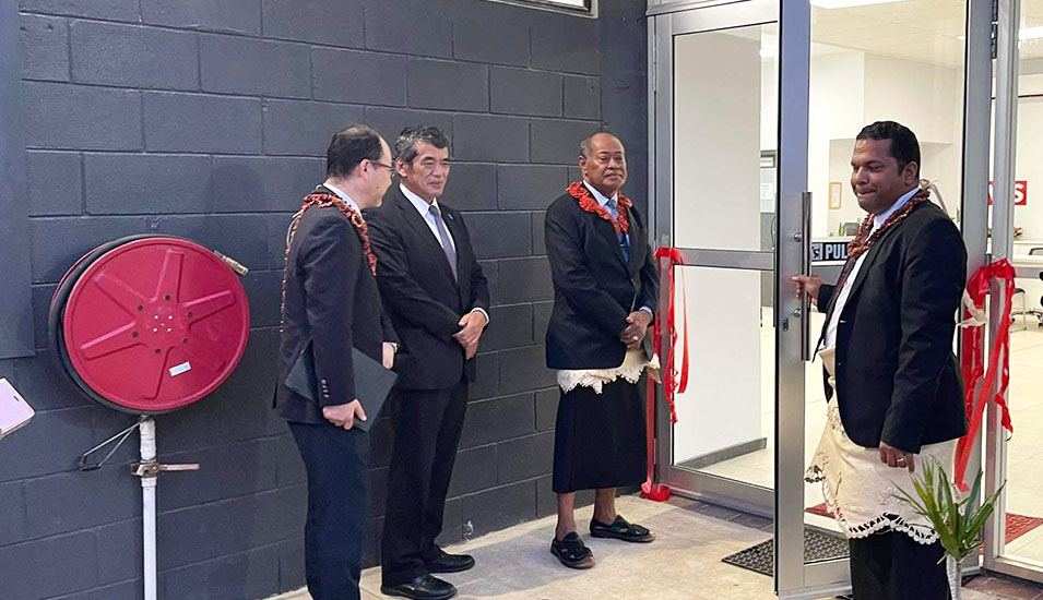 Asco Motors Tonga opens new showroom | Matangi Tonga