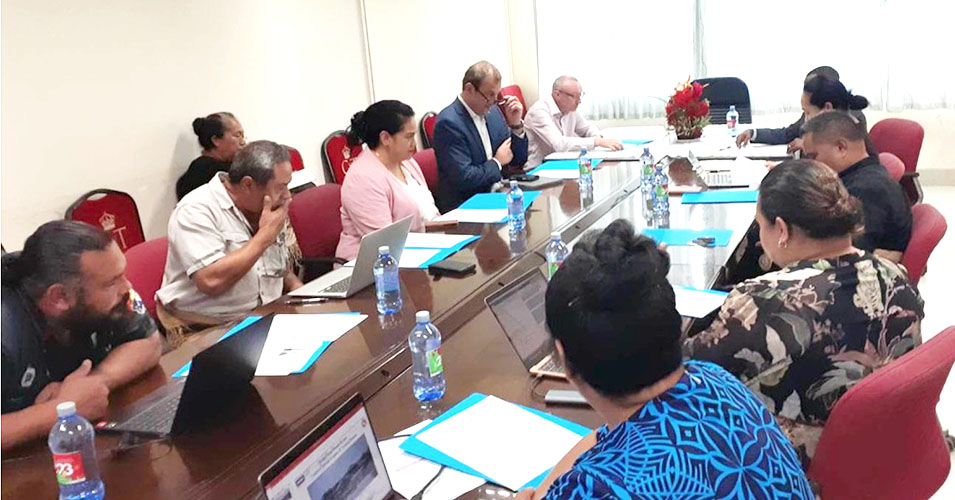Tonga Pacific Resilience Project presents work plan for World Bank ...