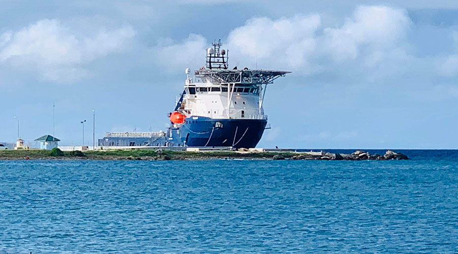 Australian Defence Vessel Reliant in Tonga | Matangi Tonga
