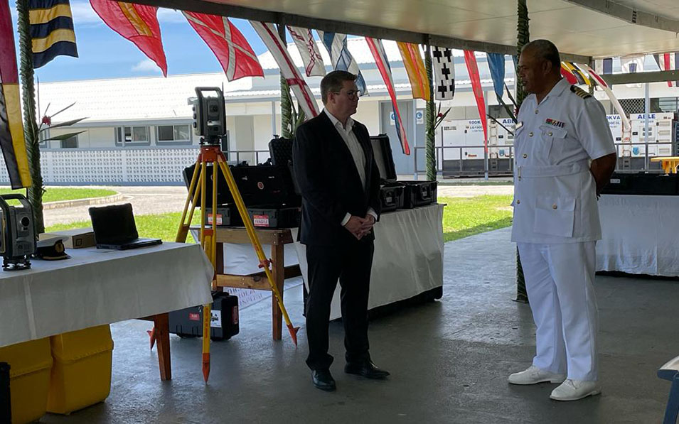 HMAF receives hydrographic equipment through Australian Defence ...
