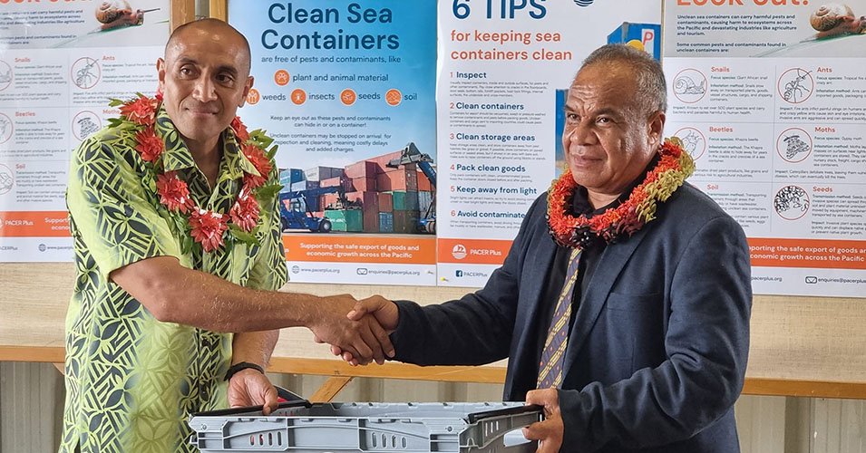 Harvesting bins for farmers | Matangi Tonga