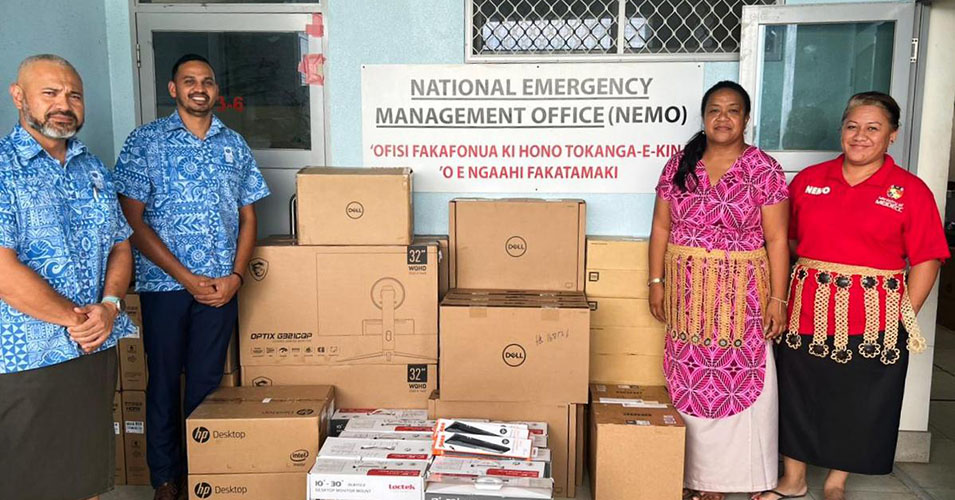 ICT equipment for National Emergency Management Office | Matangi Tonga
