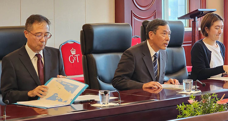 Japan's Ambassador for PALM visits Tonga | Matangi Tonga