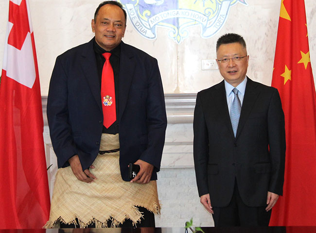 China’s first Special Envoy to Pacific visits Tonga | Matangi Tonga