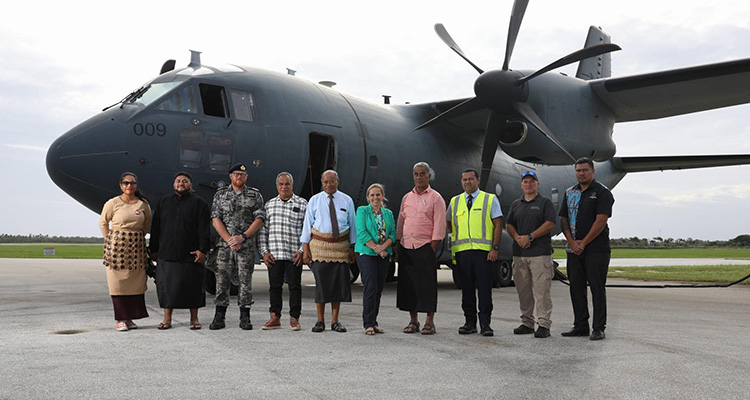 Surveillance by Australian Defence plane | Matangi Tonga