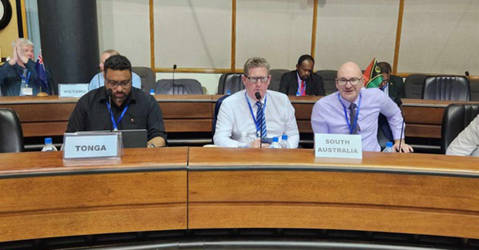 Tonga’s Speaker at parliamentary conference in Honiara | Matangi Tonga