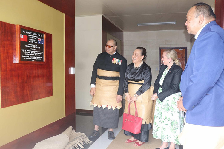 King commissions Northern Command HQ in Vava'u | Matangi Tonga