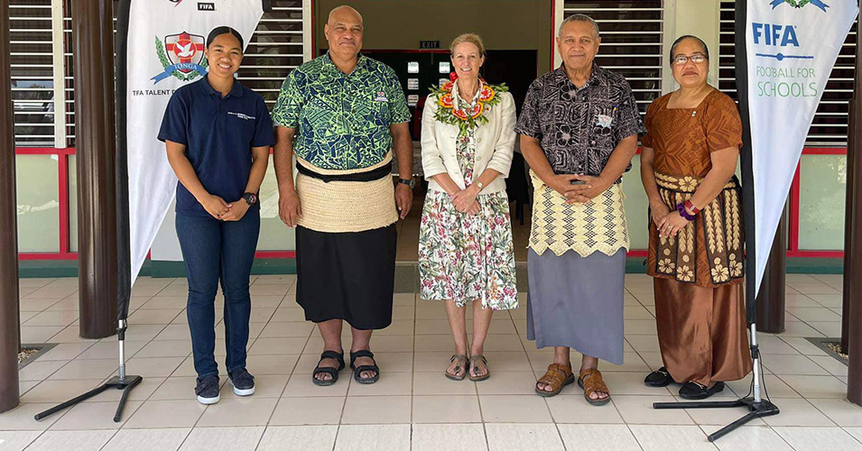 UK supports development of Women in Football in Tonga | Matangi Tonga