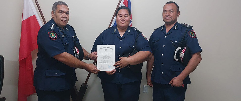 New Assistant Fire Commander | Matangi Tonga