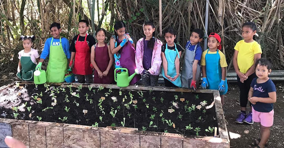 Children learn how to plant and earn | Matangi Tonga