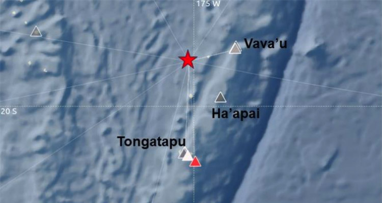 6.3 earthquake close to Vava'u, felt in Tongatapu | Matangi Tonga