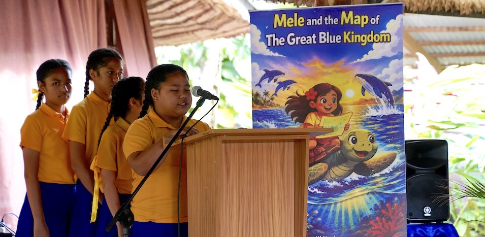Prince Taufa'ahau launches children's book on ocean management ...
