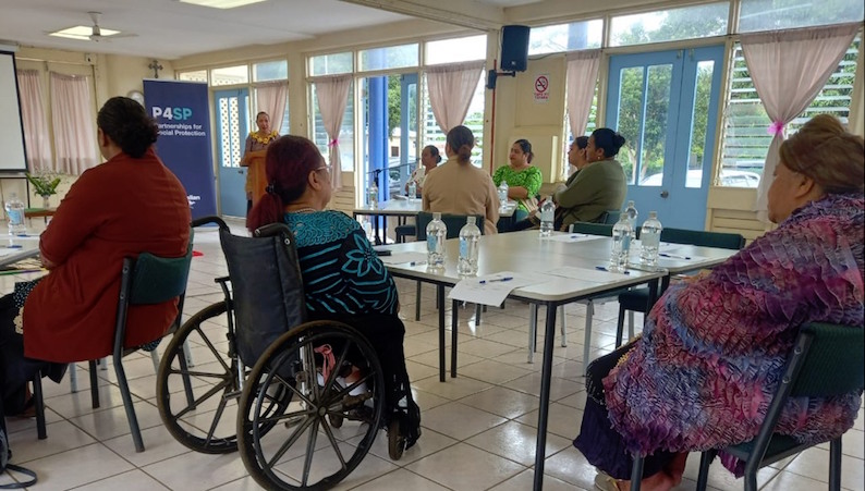 Disability-inclusive social protection training | Matangi Tonga