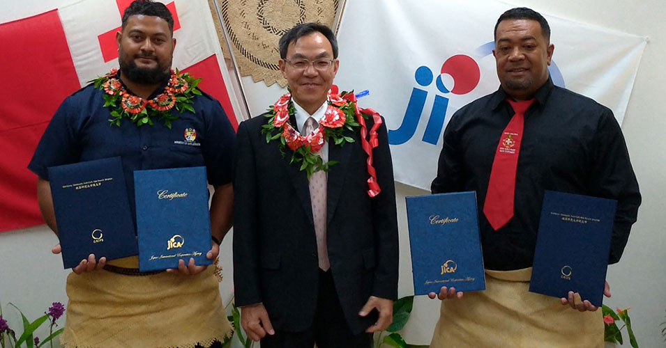 Two Tongans studied online to complete Disaster Management degree ...