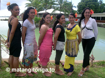 Miss Face of Tonga 2007 entrants make first appearance | Matangi Tonga